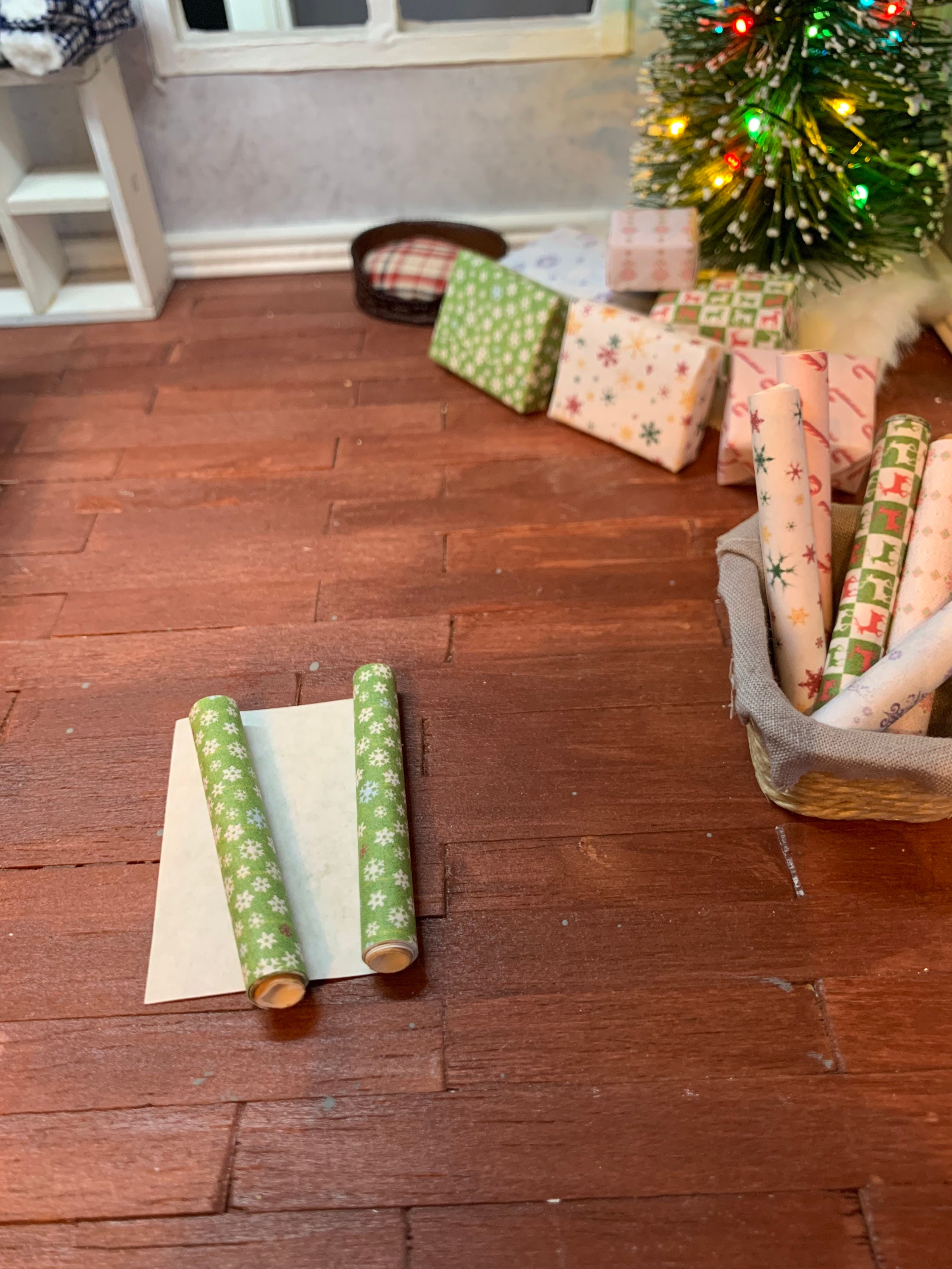 Miniature Wrapping Paper 1:12 Scale - Etsy