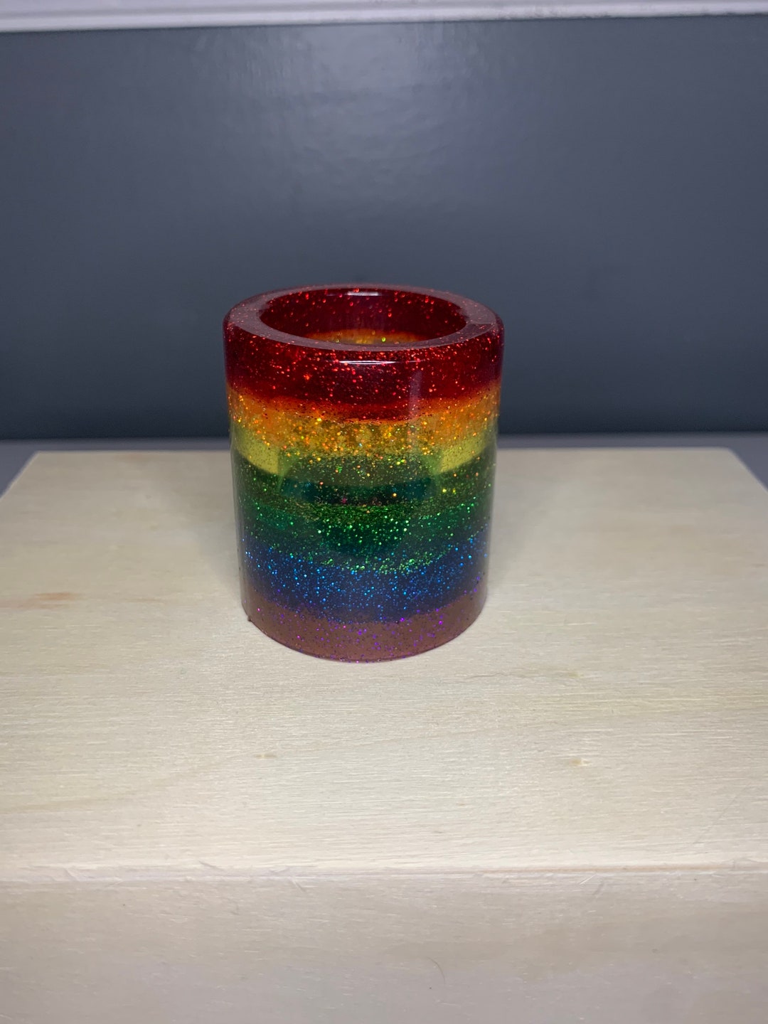 Rainbow Shot Glass. Decorative Only. - Etsy