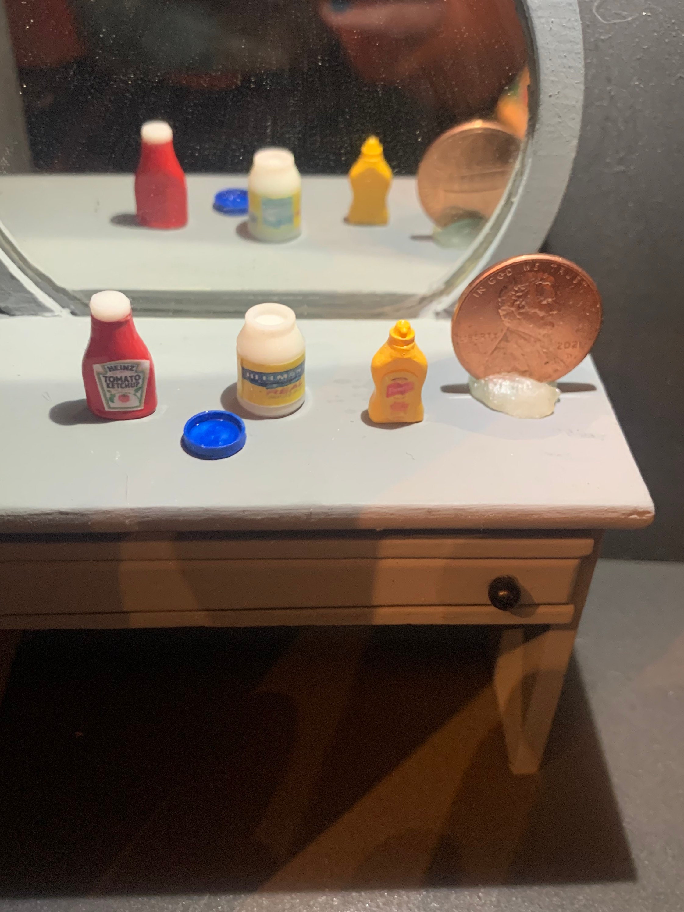 1:12 Scale Miniature Condiments. Ketchup Mayo Mustard. - Etsy