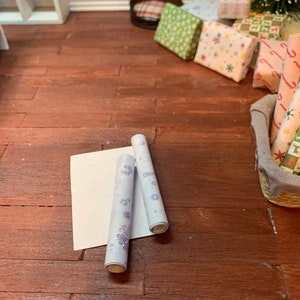 Miniature Wrapping Paper 1:12 Scale - Etsy