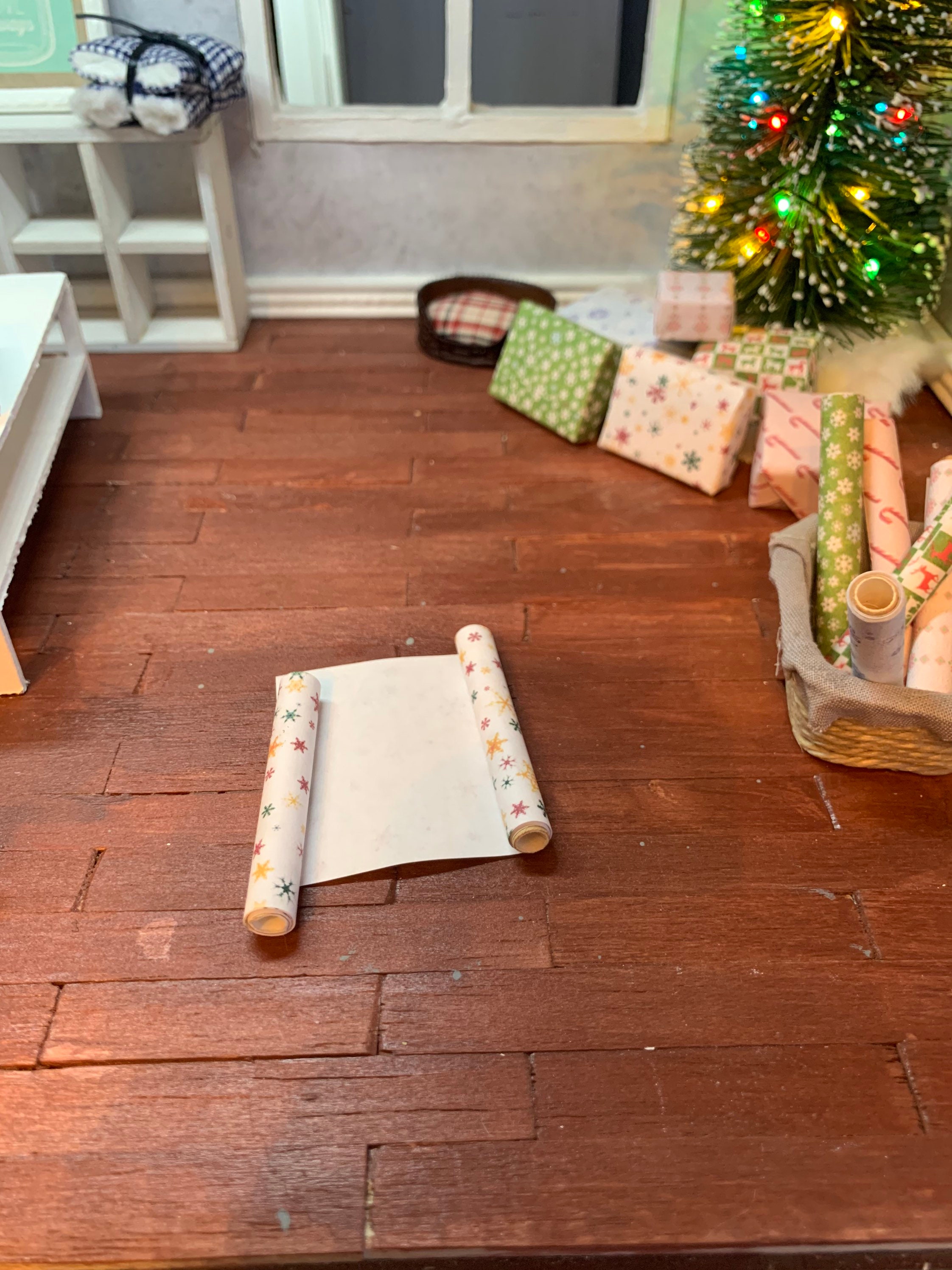 Miniature Wrapping Paper 1:12 Scale - Etsy