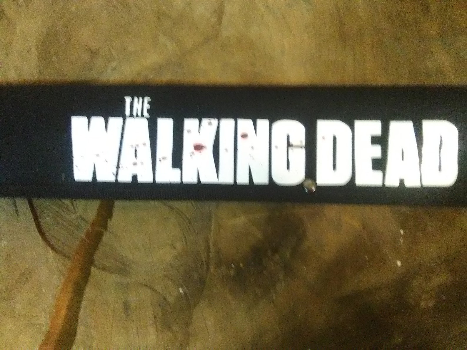The Walking Dead Rick Grimes Red Handle Machete Prop - Etsy