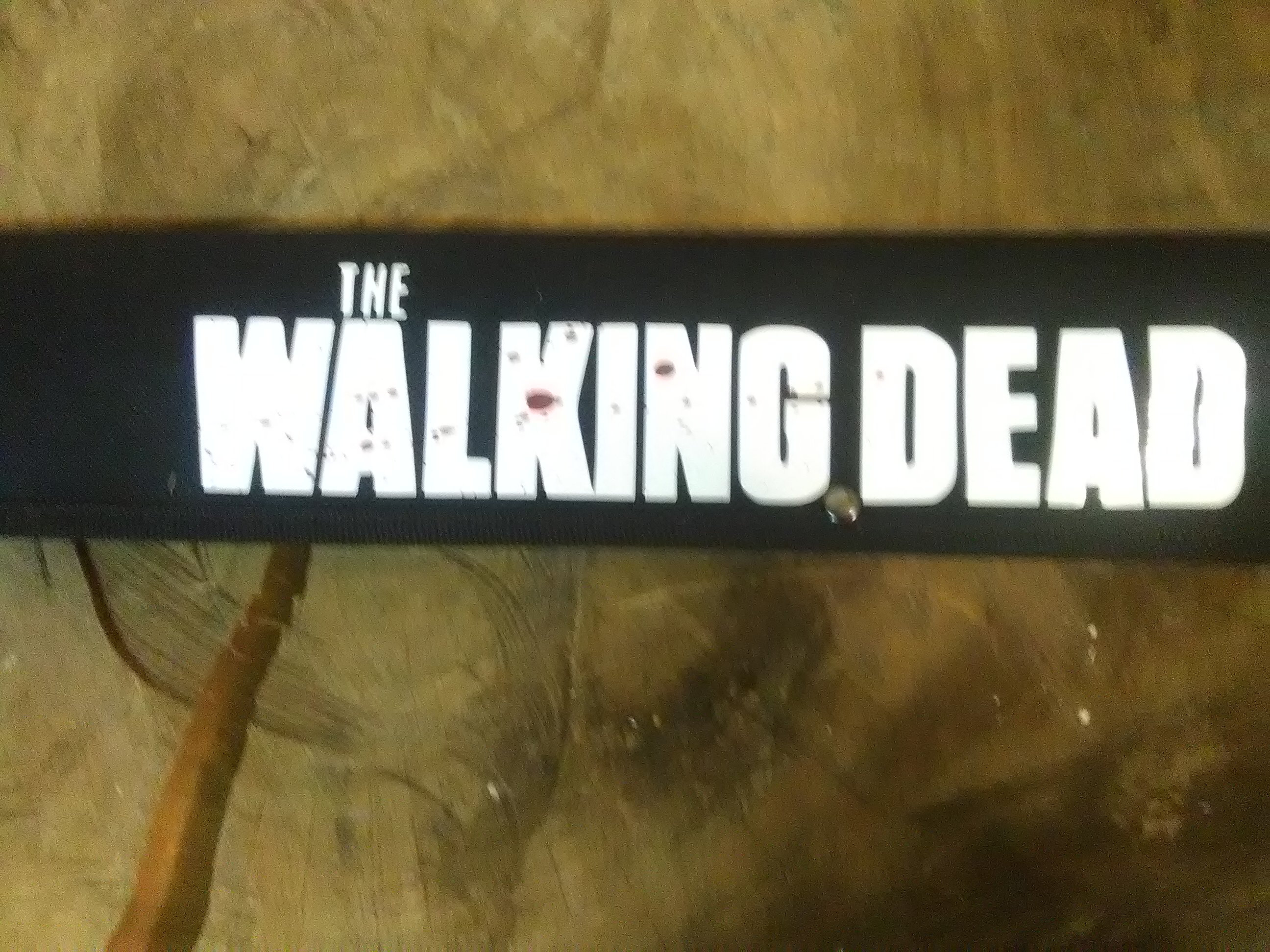 The Walking Dead Rick Grimes Red Handle Machete Prop - Etsy