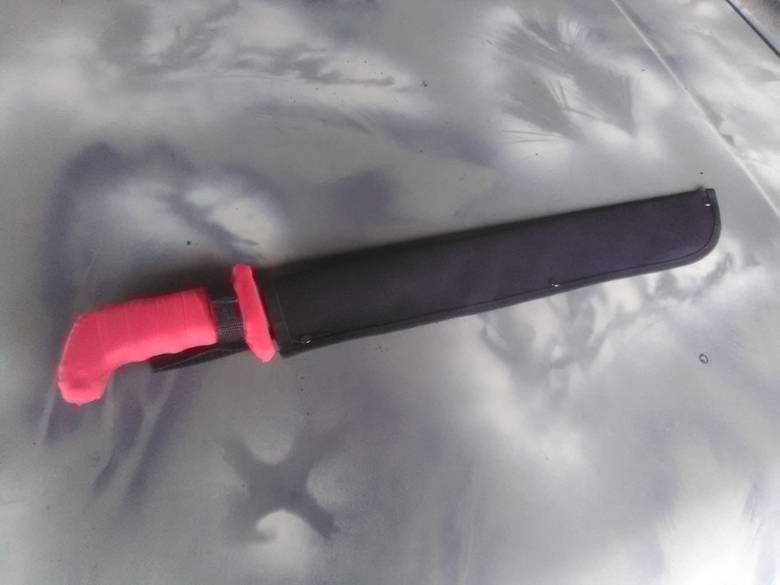 The Walking Dead Rick Grimes Red Handle Machete Prop - Etsy