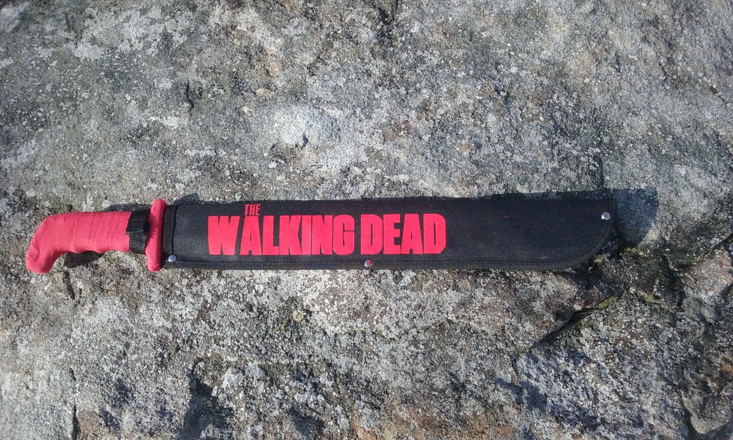 Rick Grimes' "red Handle" Machete ( Prop) the Walking Dead Blood ...