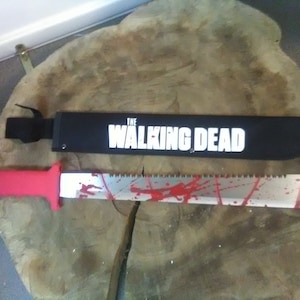 The Walking Dead Rick Grimes Red Handle Machete Prop - Etsy