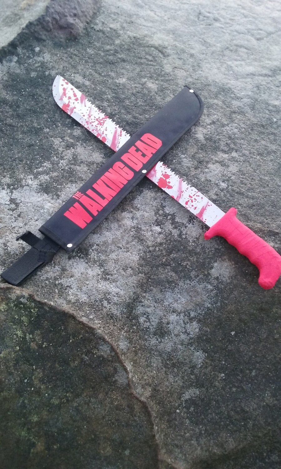 Rick Grimes' "red Handle" Machete ( Prop) the Walking Dead Blood ...