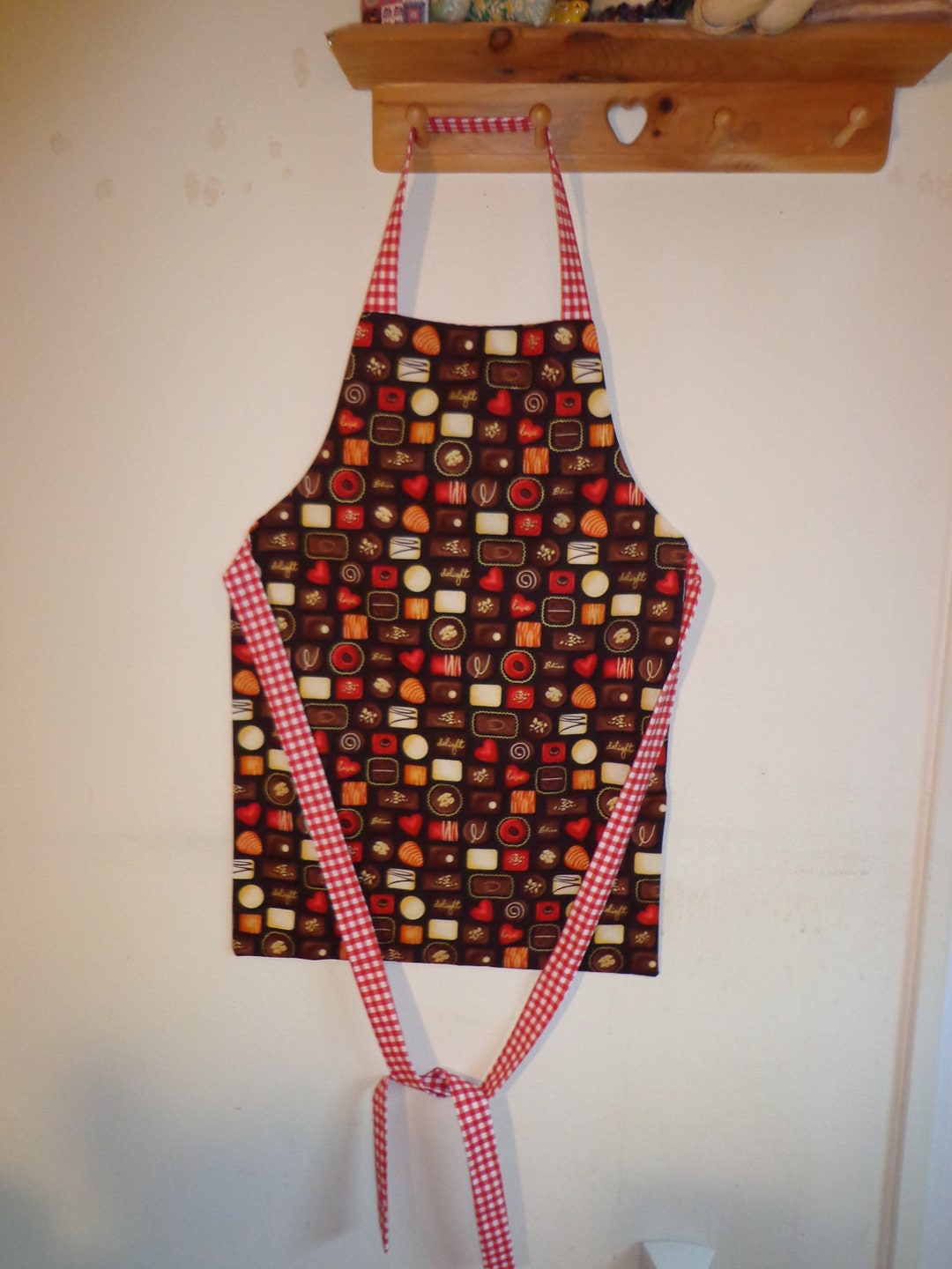 Candy Apron, Kitchen Apron, Gift for Mother's Day, Realistic Candy ...