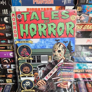 Tales of Horror Vintage Comic Book Metal Sign Print - Etsy