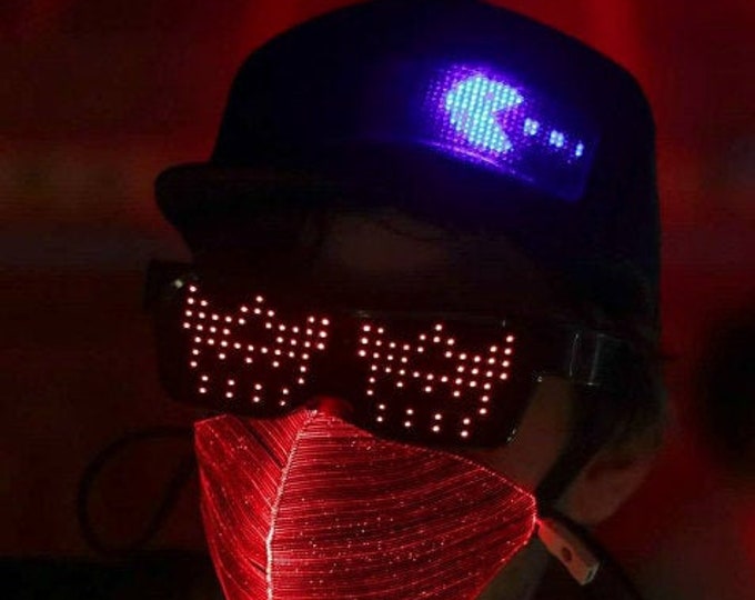 LED Programmable Hat - Etsy