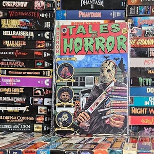 Tales of Horror Vintage Comic Book Metal Sign Print - Etsy