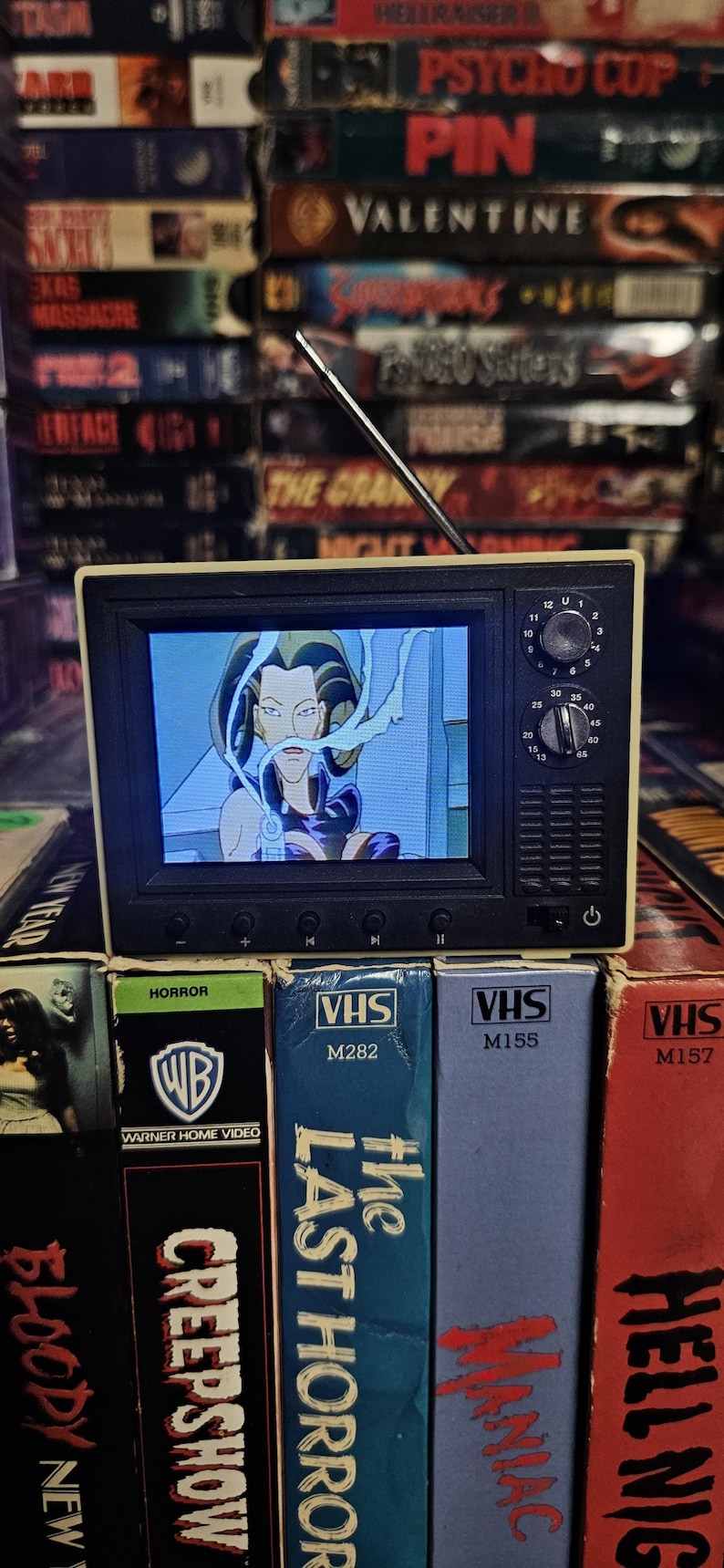 Mini Retro Television Anime Theme - Etsy