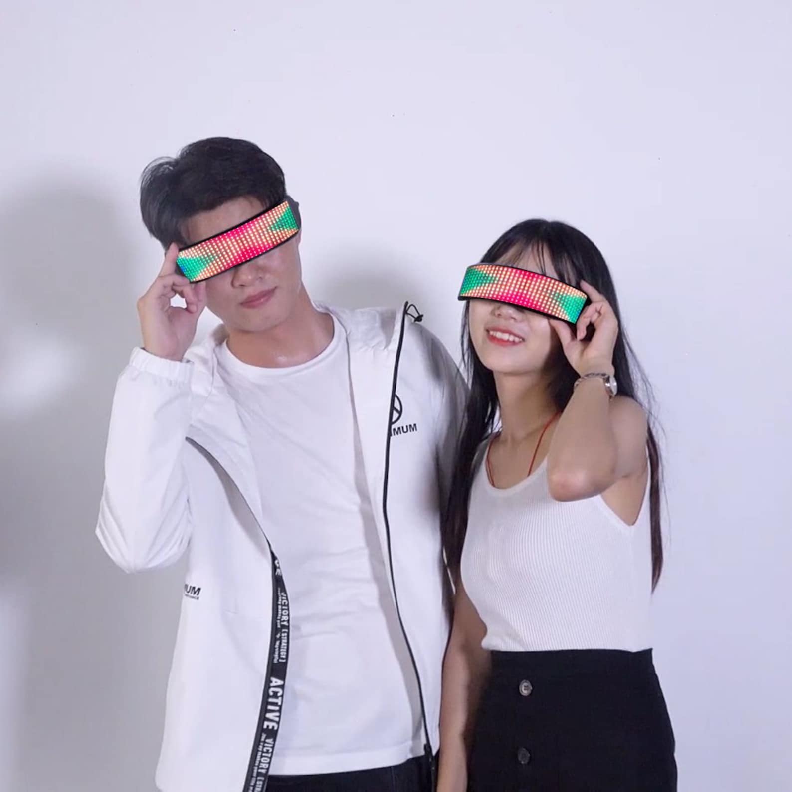 Cyberpunk Customizable LED Glasses - Etsy