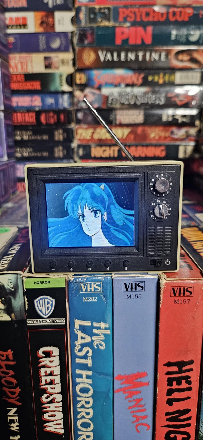 Mini Retro Television Anime Theme - Etsy