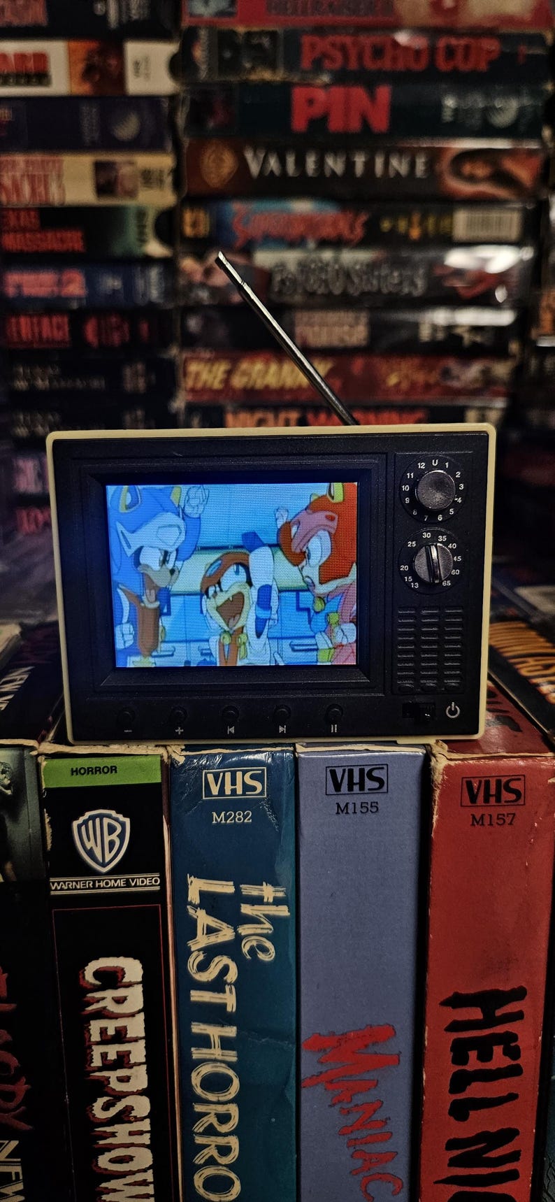 Mini Retro Television Anime Theme - Etsy