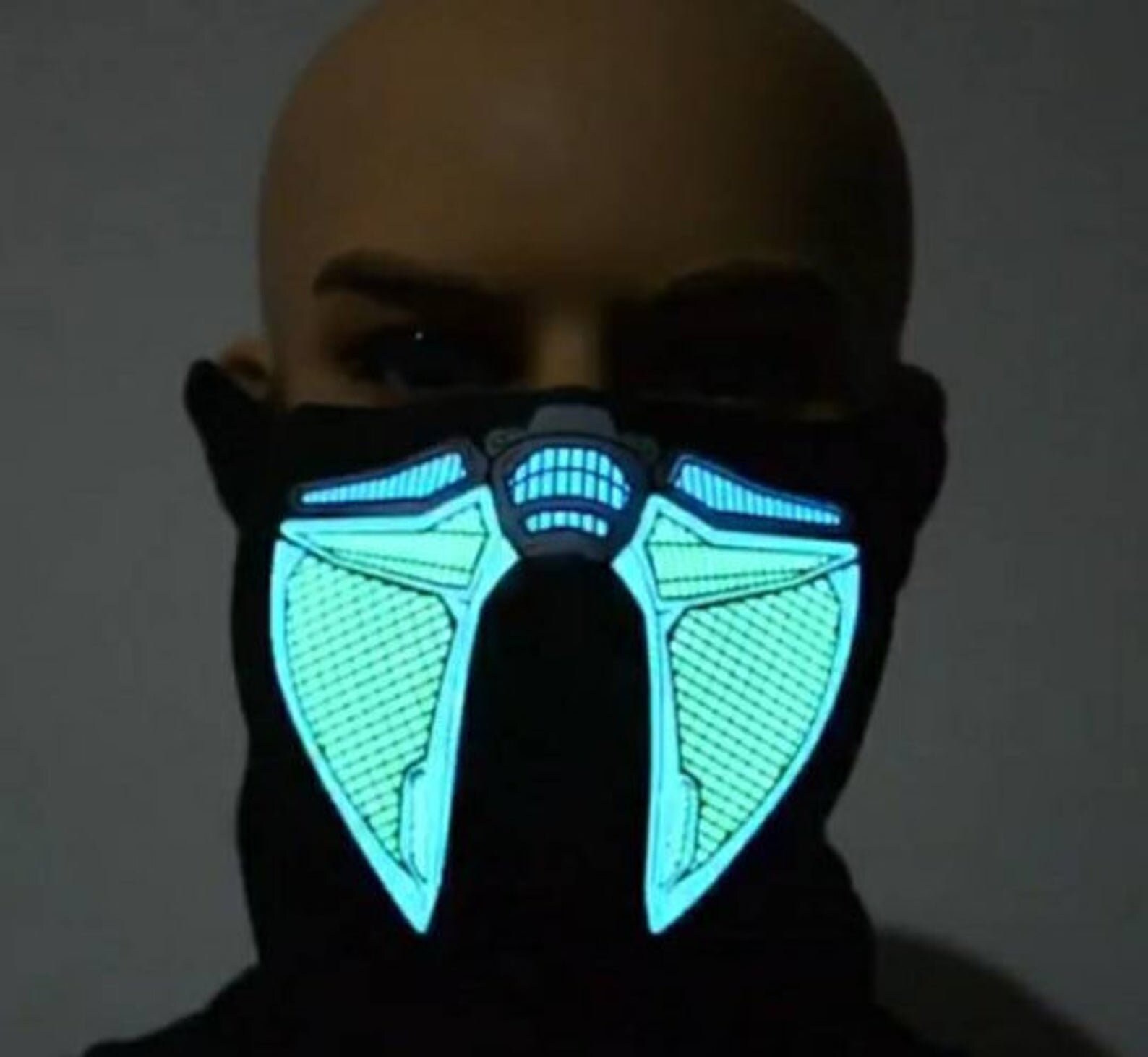Sound Reactive Subzero LED Glow Mask - Etsy