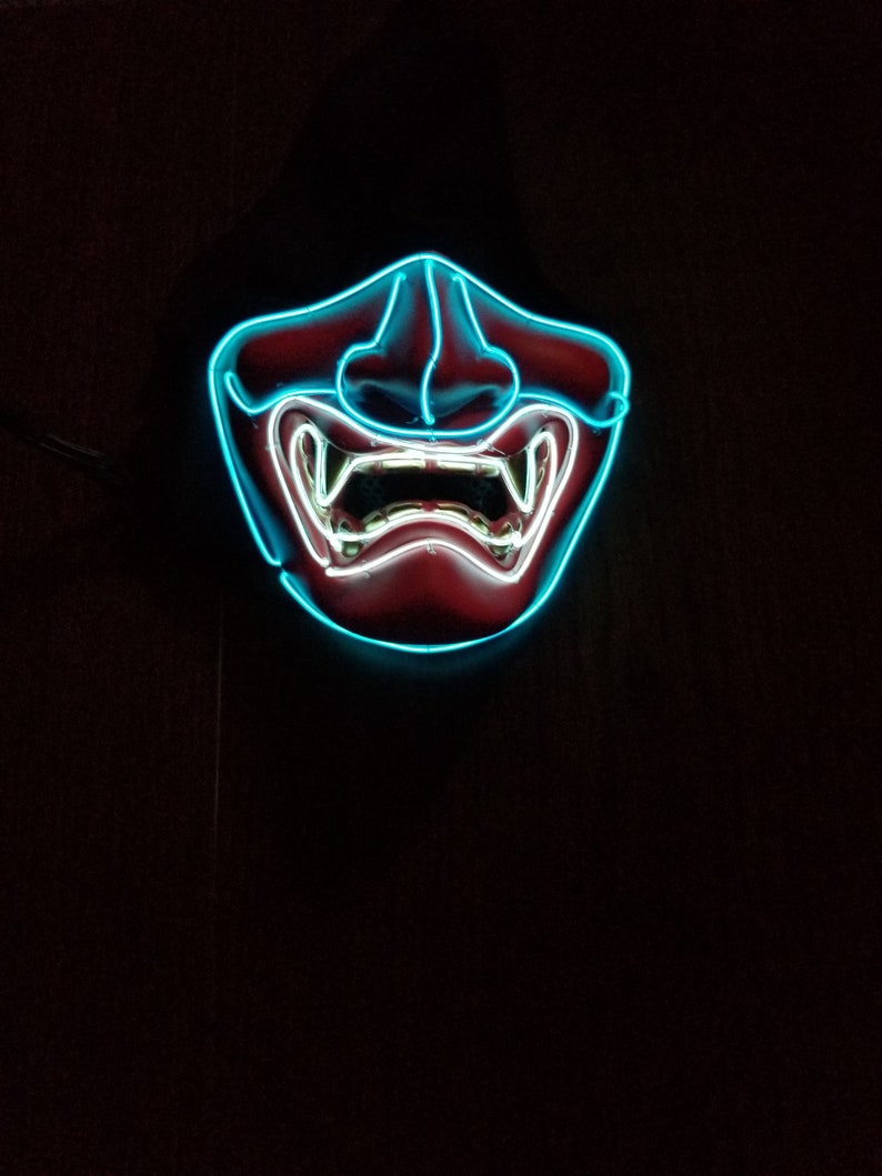 Oni Glow Mask - Etsy