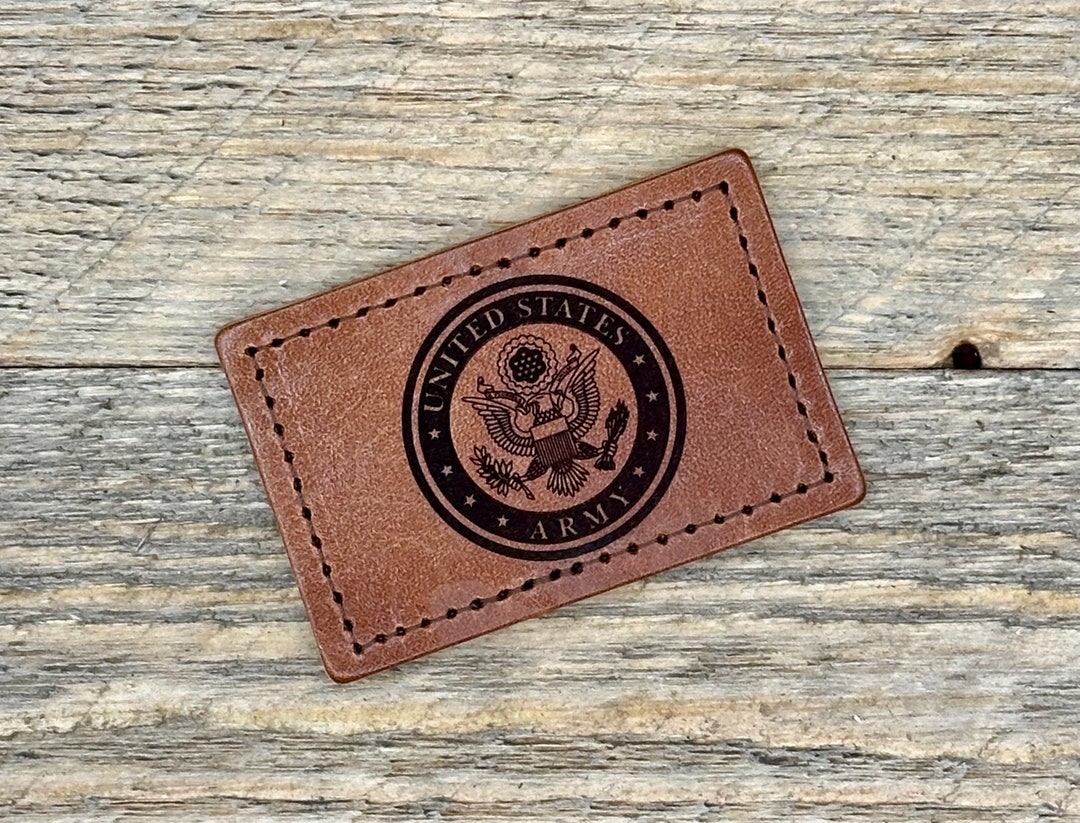 Handmade Leather United States Army Morale Patch – Multiple Colors - Etsy