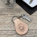 Handmade Leather Keychain - Explore More - Engraved - Etsy