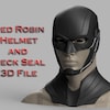 Tactical Red Hood Helmet Foam Template - Etsy