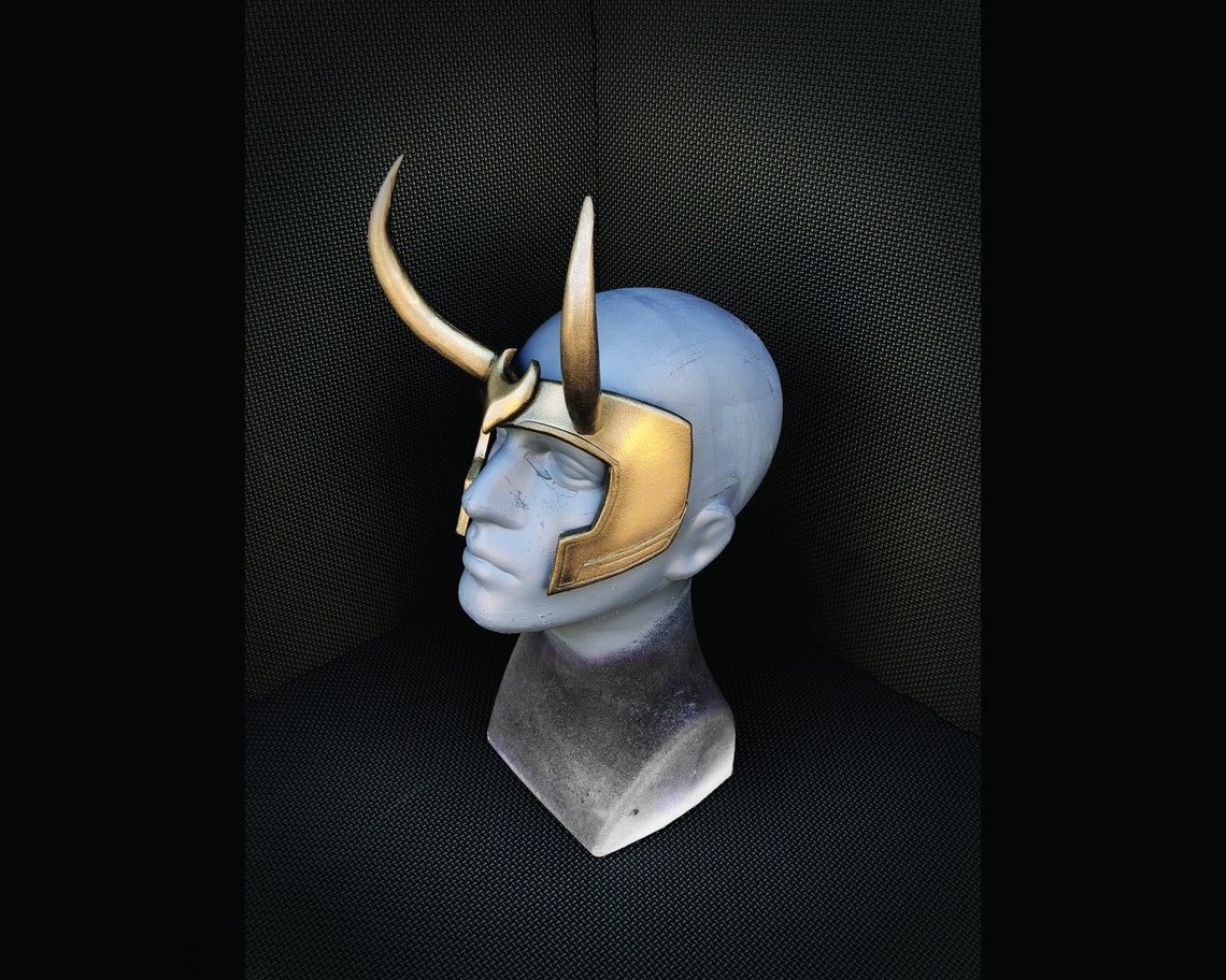 Loki Head Piece Foam Template - Etsy