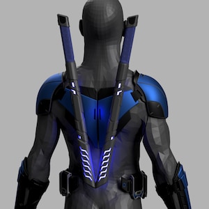 Nightwing Armor Bundle 3D Files - Etsy