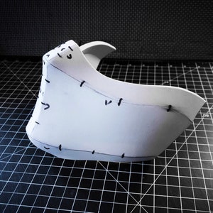 Face Mask Base Foam Template - Etsy