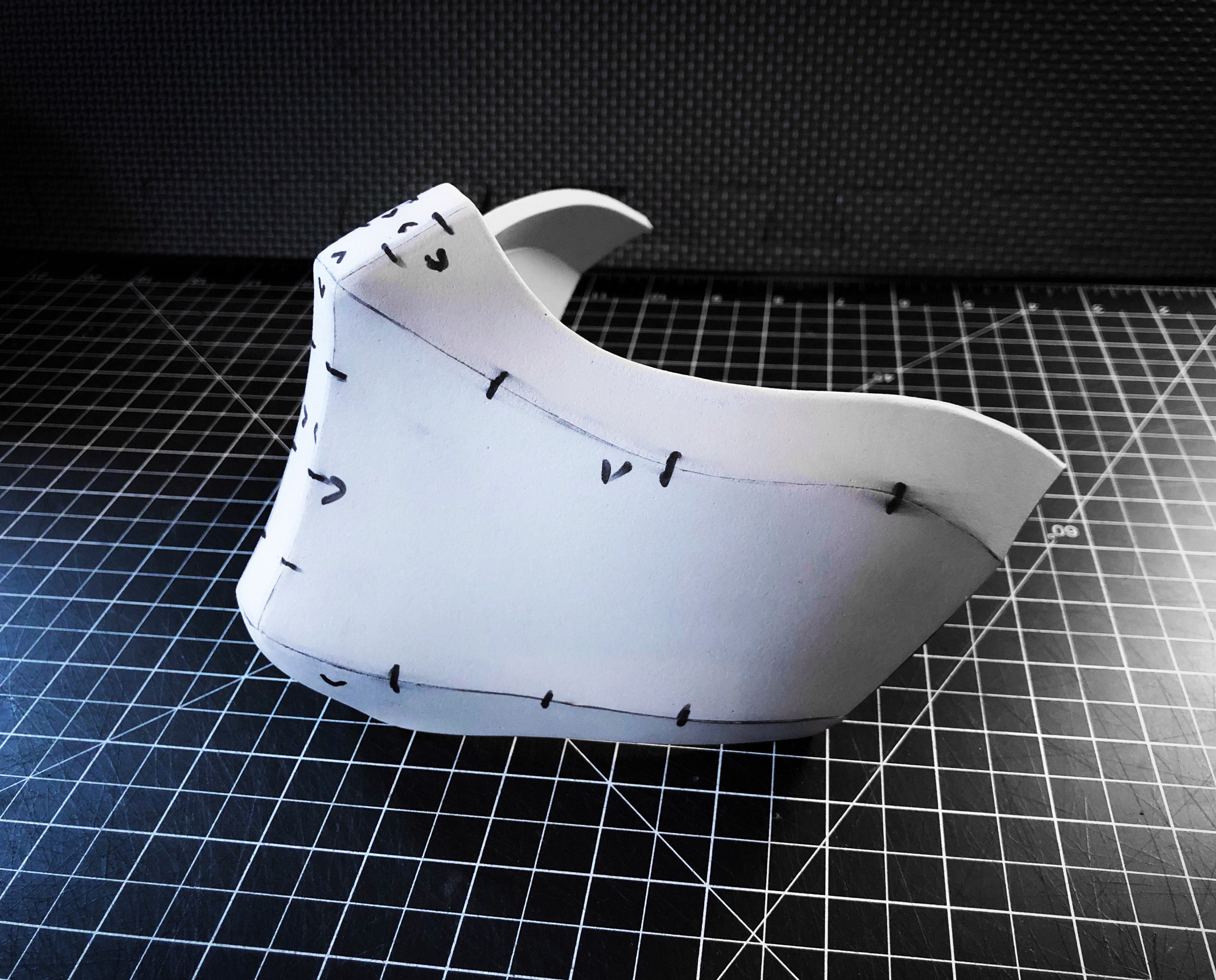 Face Mask Base Foam Template - Etsy