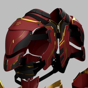 Speedster Armor 3D File - Etsy