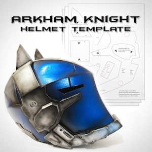 Arkham Knight Helmet Template - Etsy