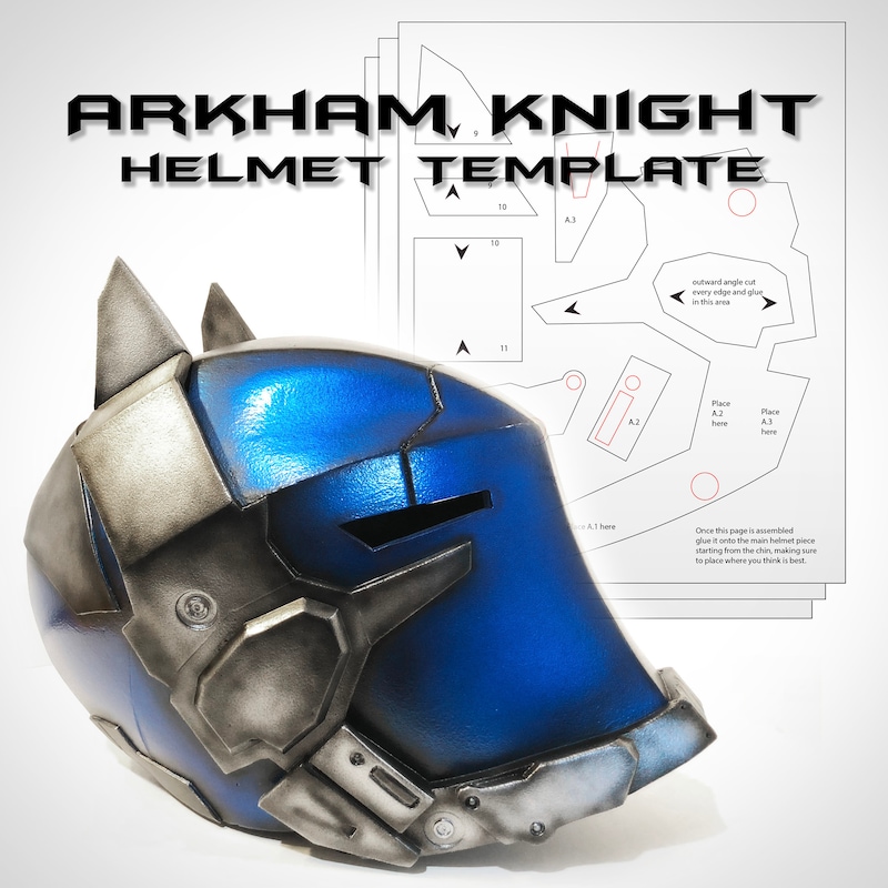 Arkham Knight Helmet - Etsy