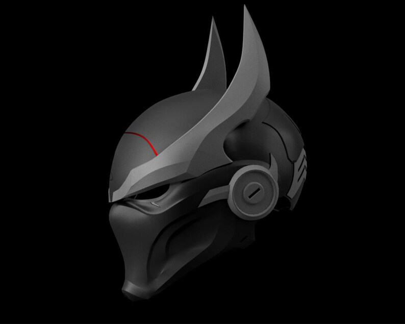 Alpha Bat Helmet 3D File - Etsy