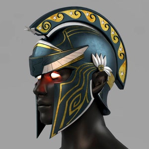 Athena Helmet 3D File - Etsy