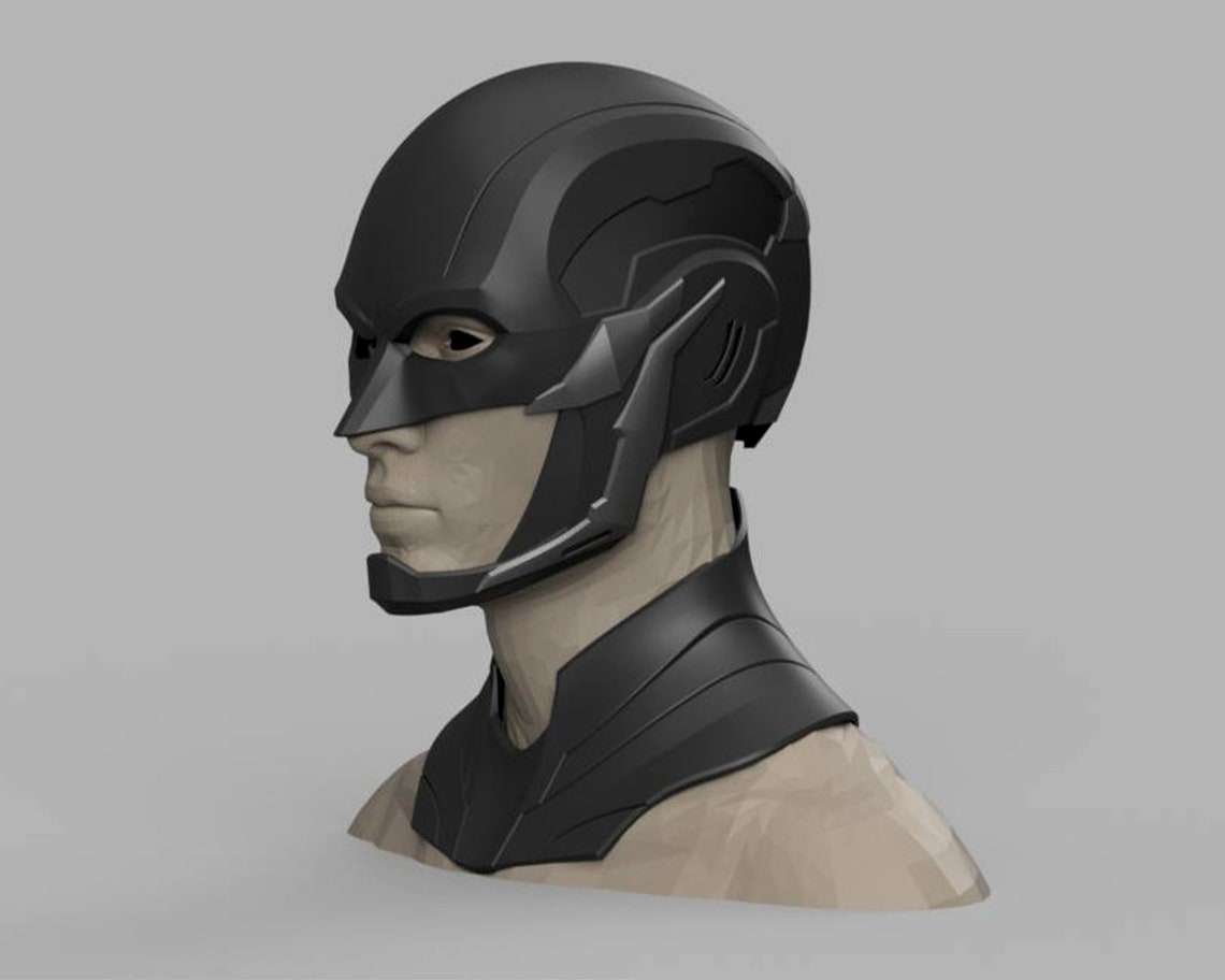Red Robin Cowl and Neck Seal 3D File - Etsy