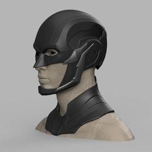 Red Robin Cowl and Neck Seal 3D File - Etsy