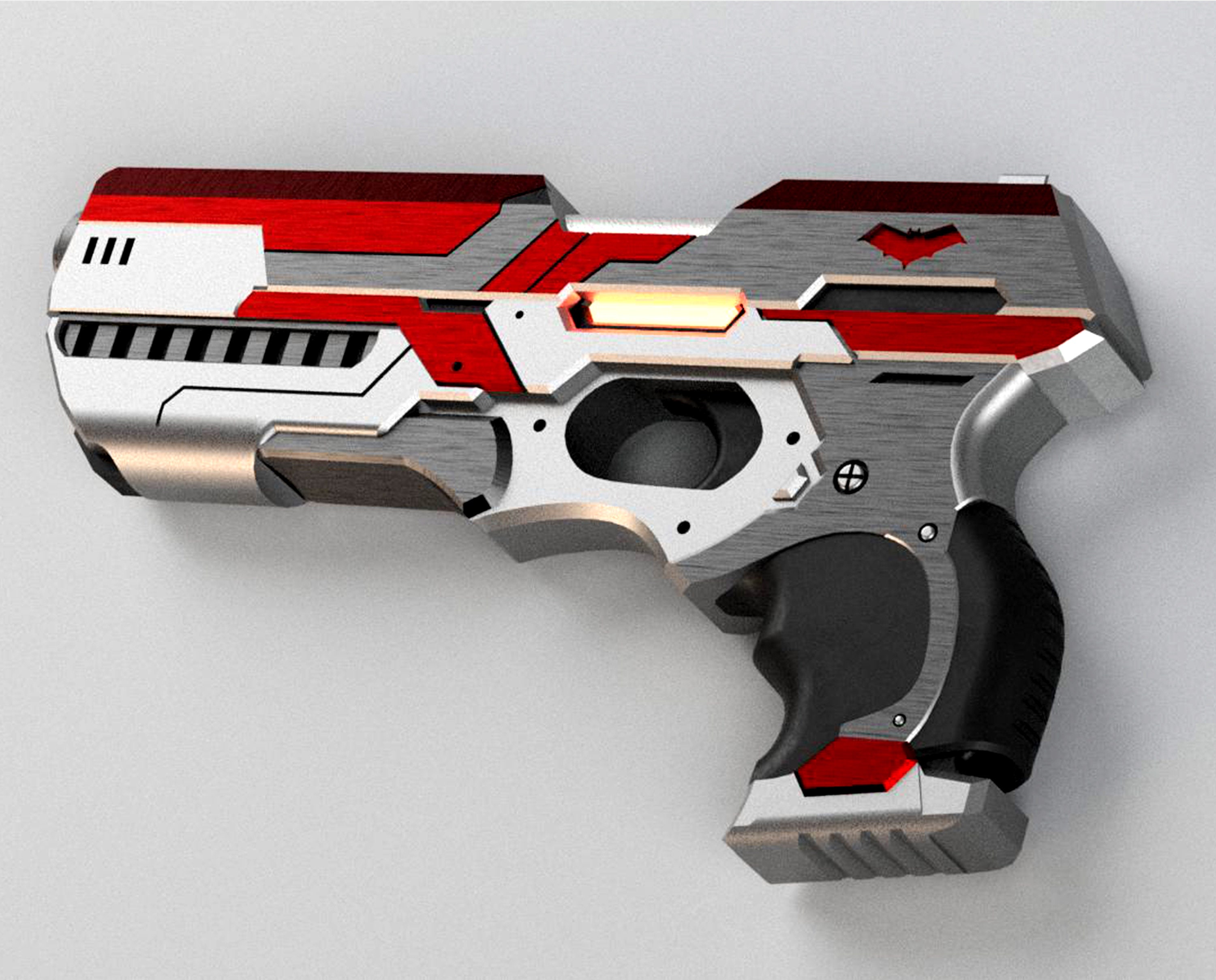 Red Hood Prop Blaster 3D File - Etsy Canada