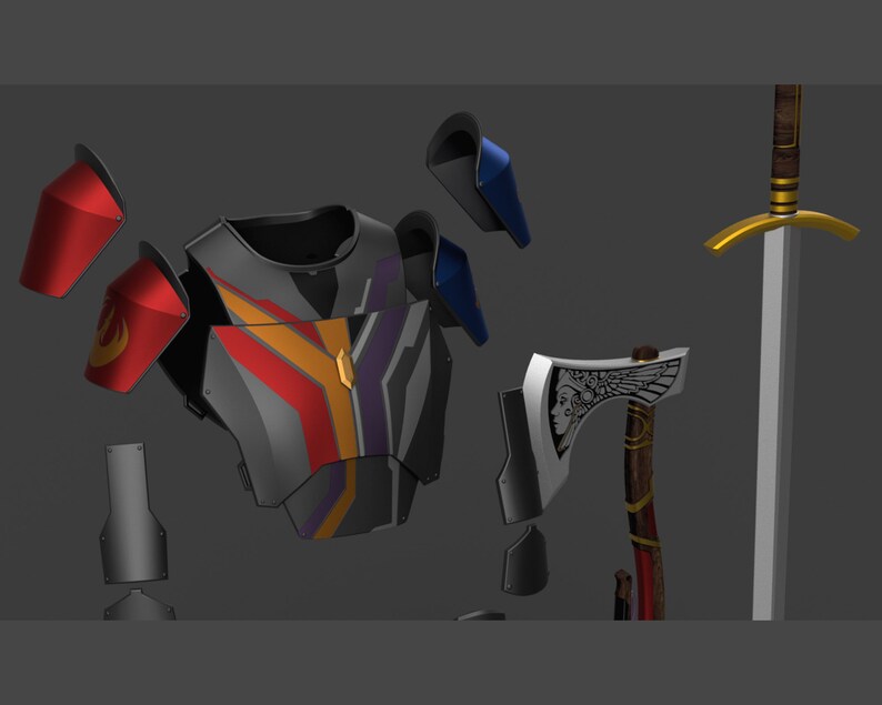 Sabine Wren Valkyrie Armor Pack 3D Files - Etsy