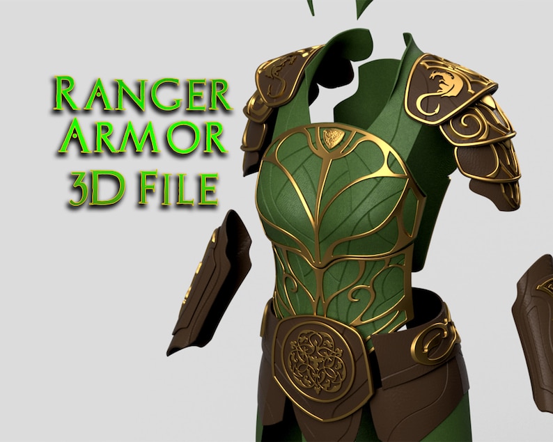 Ranger Armor 3D Files - Etsy