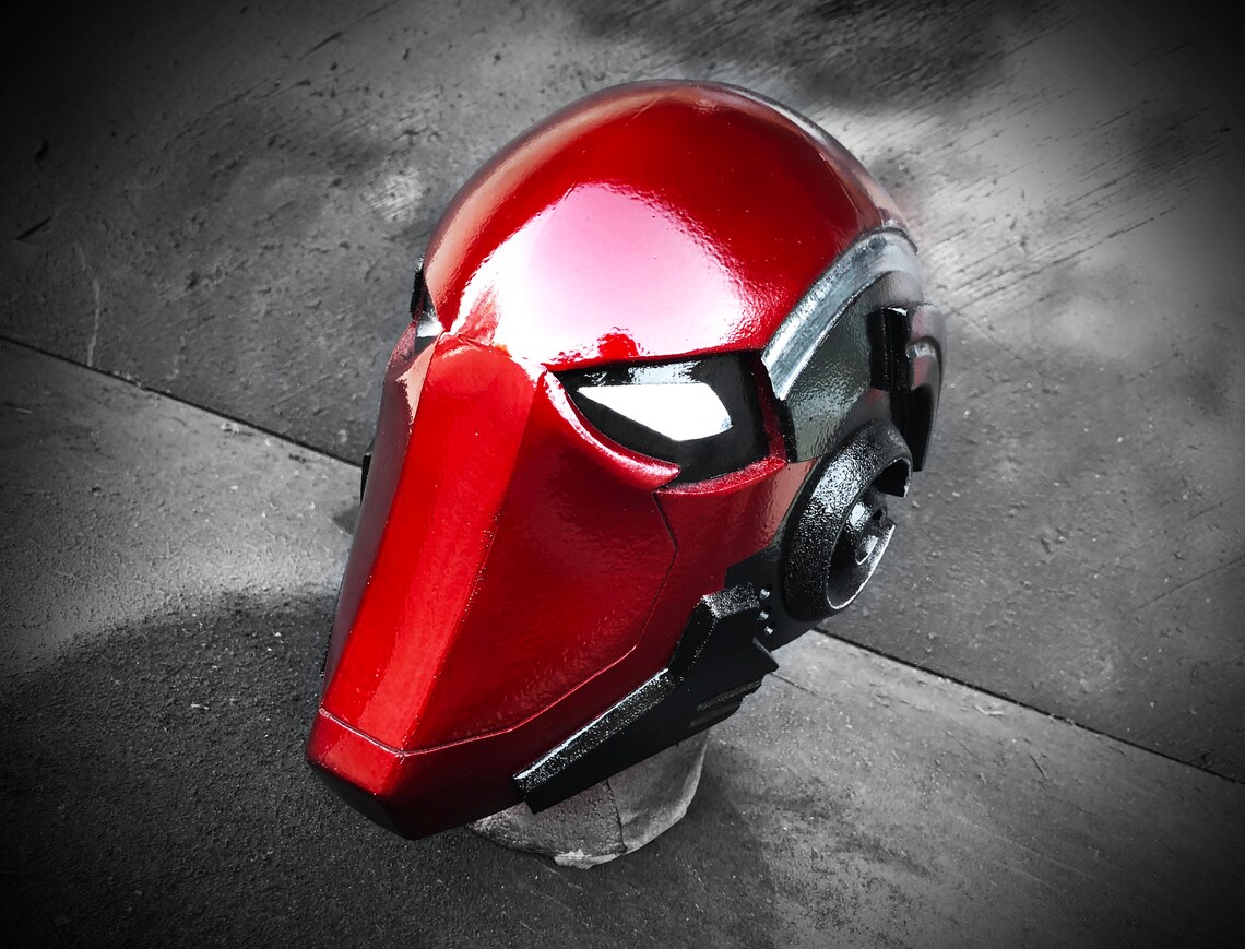 Tactical Red Hood Helmet Foam Template - Etsy