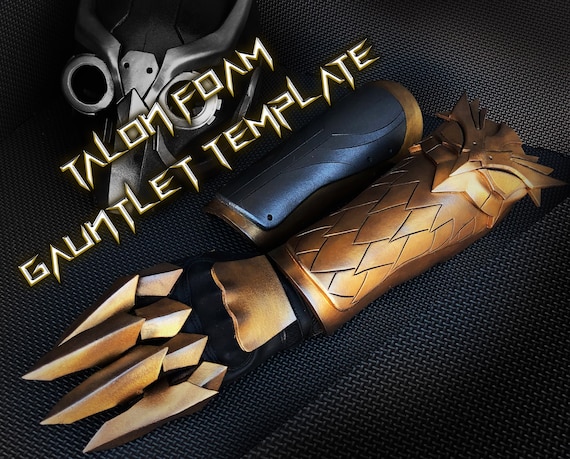 Talon Gauntlet Foam Template | Etsy UK