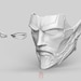 The Cyber Wolf Mask 3D File - Etsy