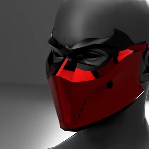 Red Hood Outlaw Mask 3D Print File - Etsy