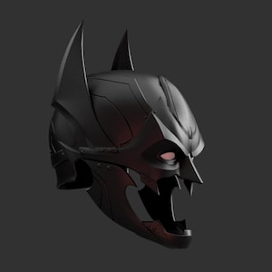 Medieval Bat Helmet 3D File - Etsy