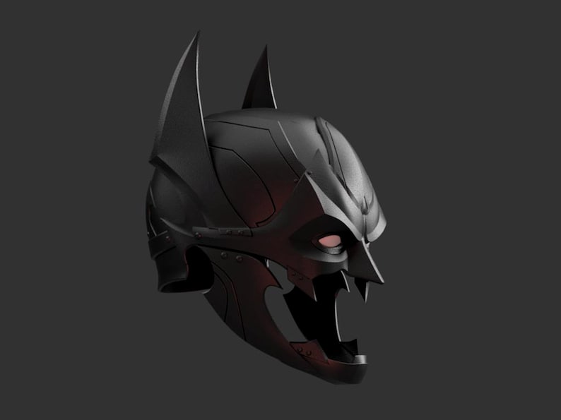Medieval Bat Helmet 3D File - Etsy