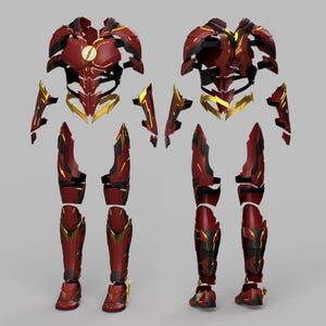 Speedster Armor 3D File - Etsy