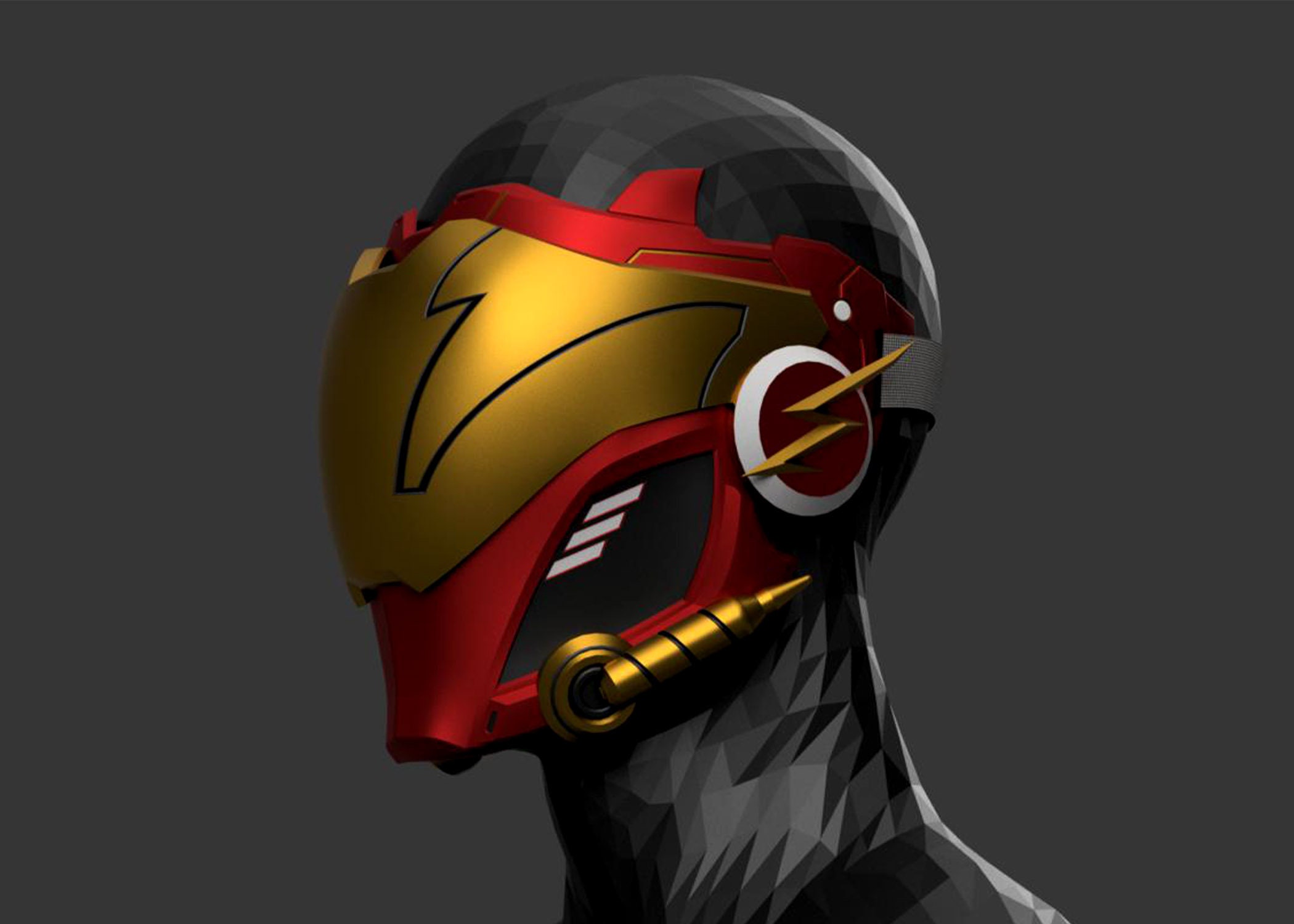 Hermes Helmet With Flash