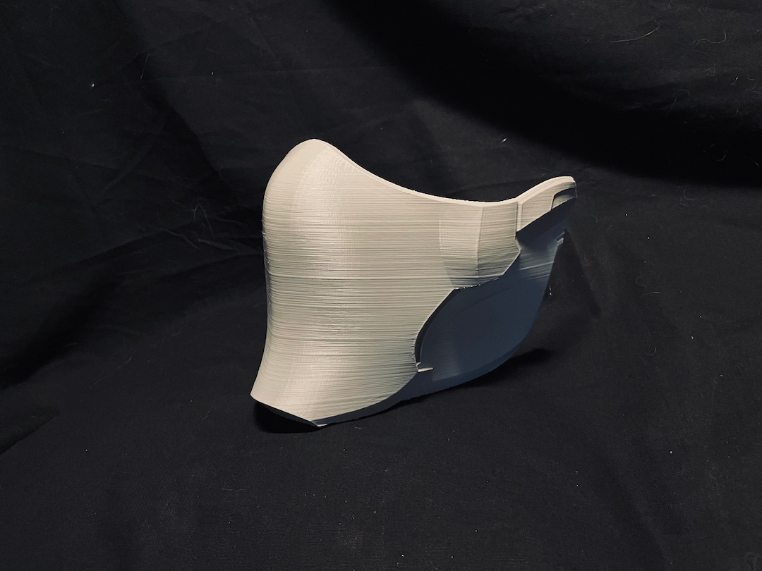 Ronin Face Mask Raw Print - Etsy