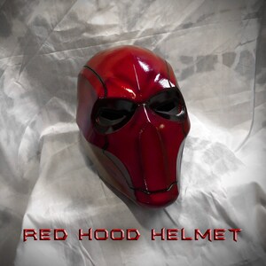 Red Hood Helmet Foam Template - Etsy