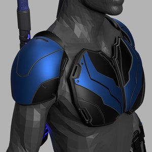 Nightwing Armor Bundle 3D Files - Etsy