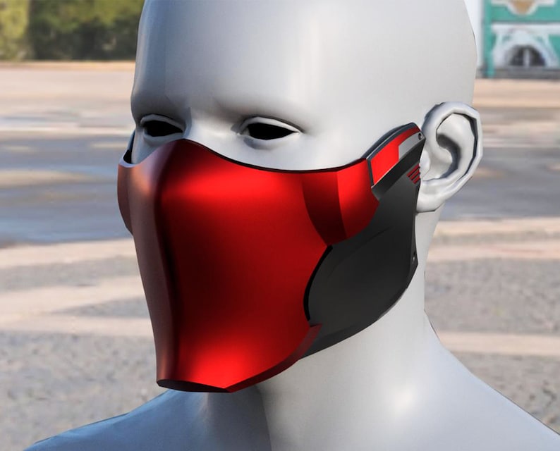 Ronin Face Mask 3D File - Etsy